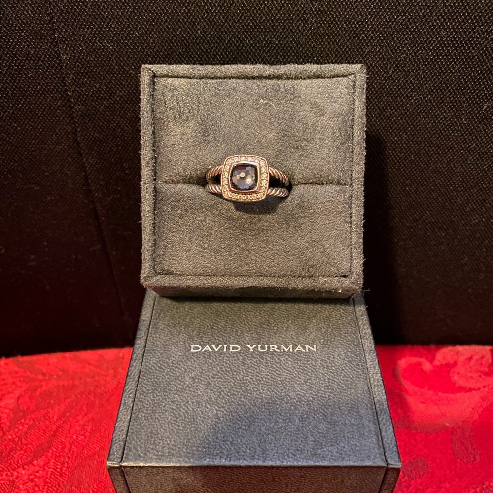 Authentic David Yurman Albion Petite Ring With Gemsto… - Gem